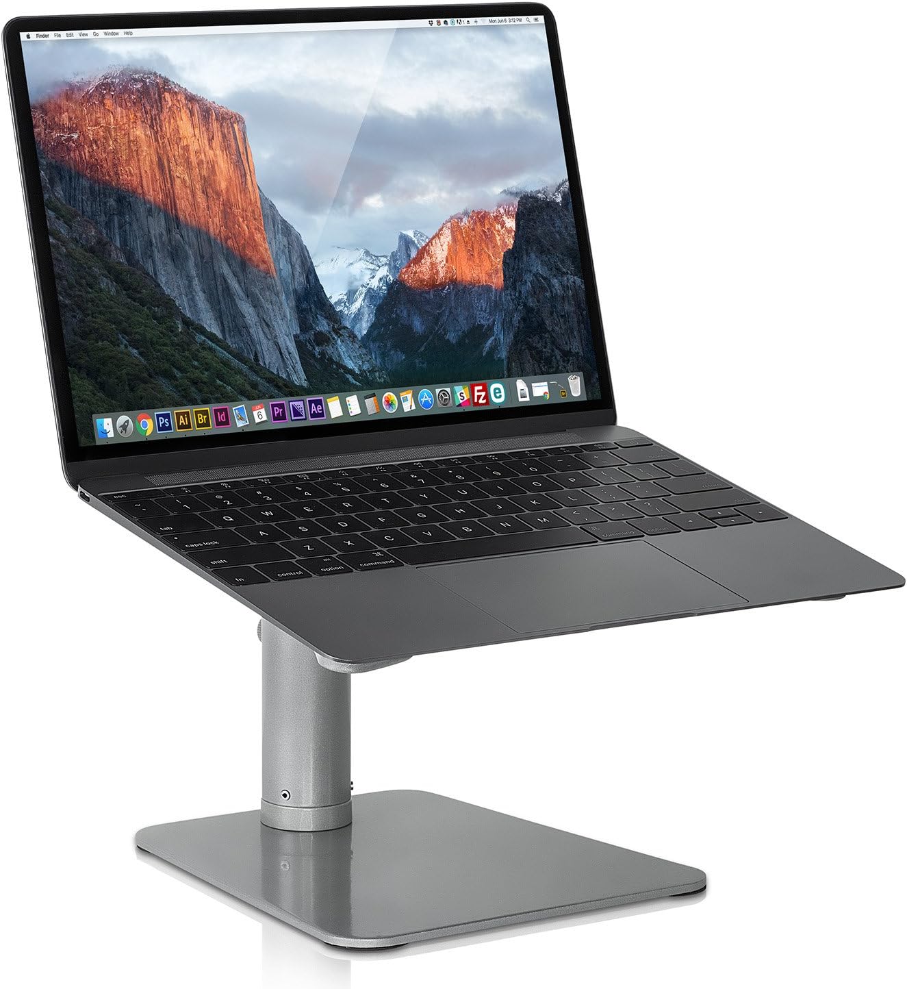 Amazon.com: Mount-It! Adjustable Height Laptop Stand for MacBook ...