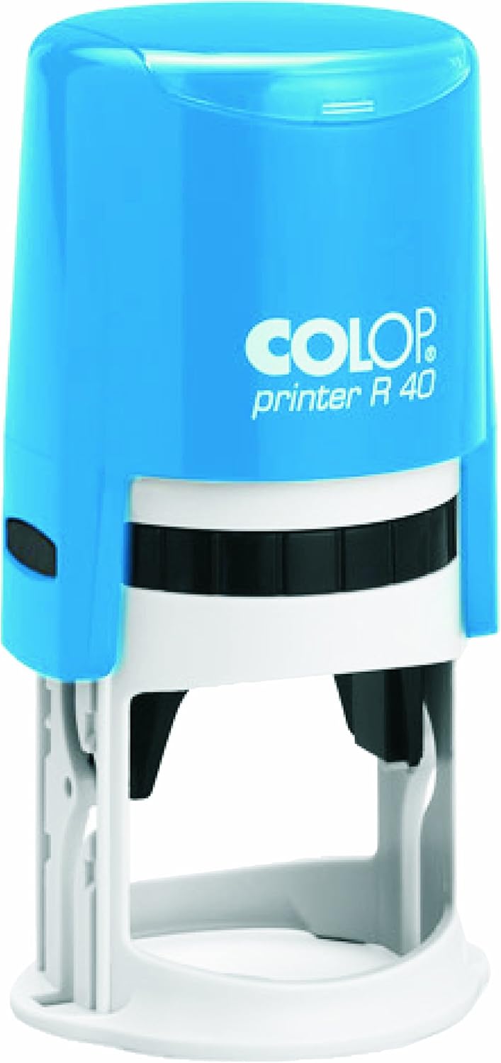 Colop Printer R40 Clock 1 Bild Stempel – Blau : Amazon.de: Bürobedarf ...