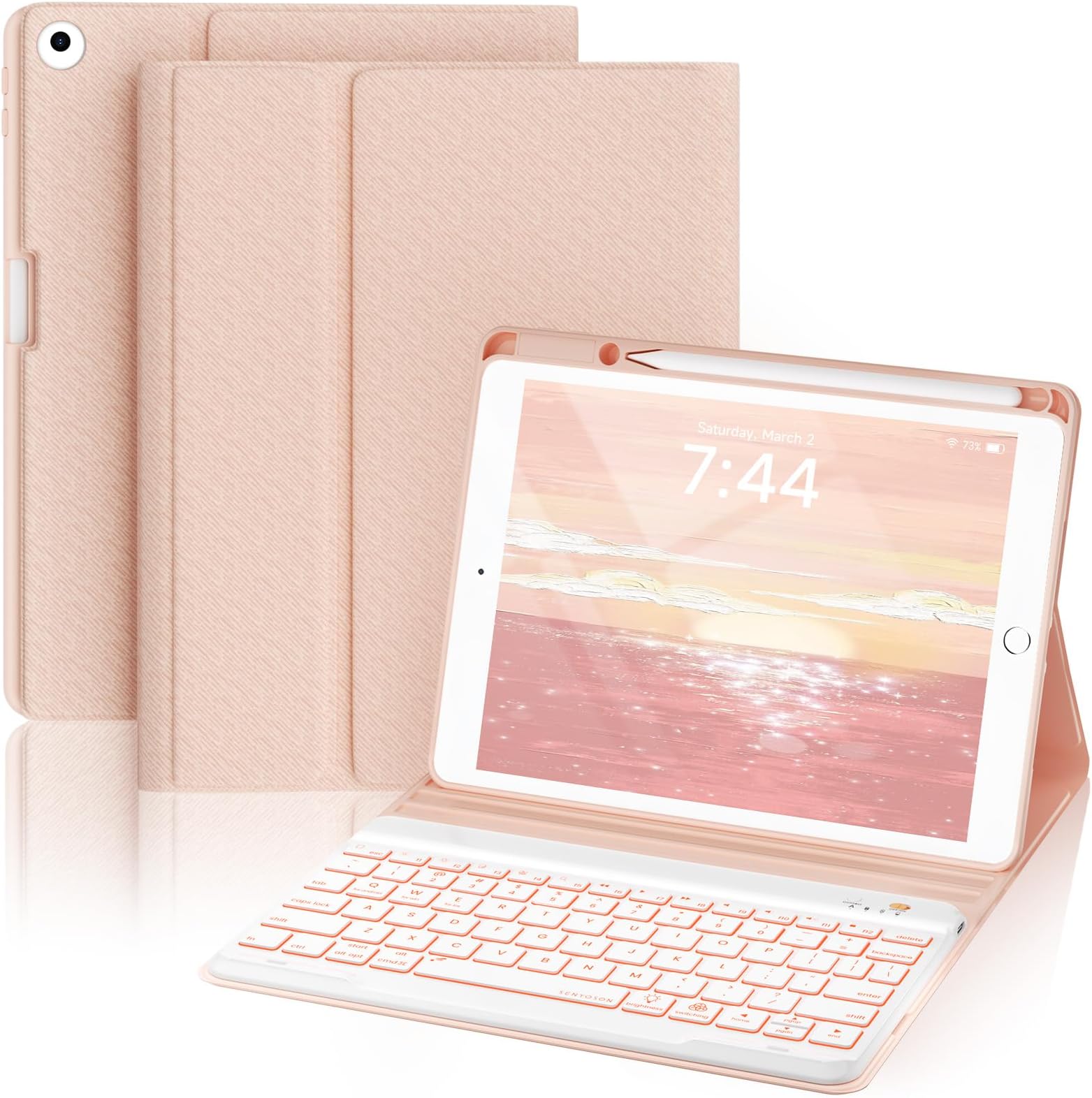 Amazon.com: Keyboard Case for iPad 9.7 inch, iPad 6th Generation (2018 ...