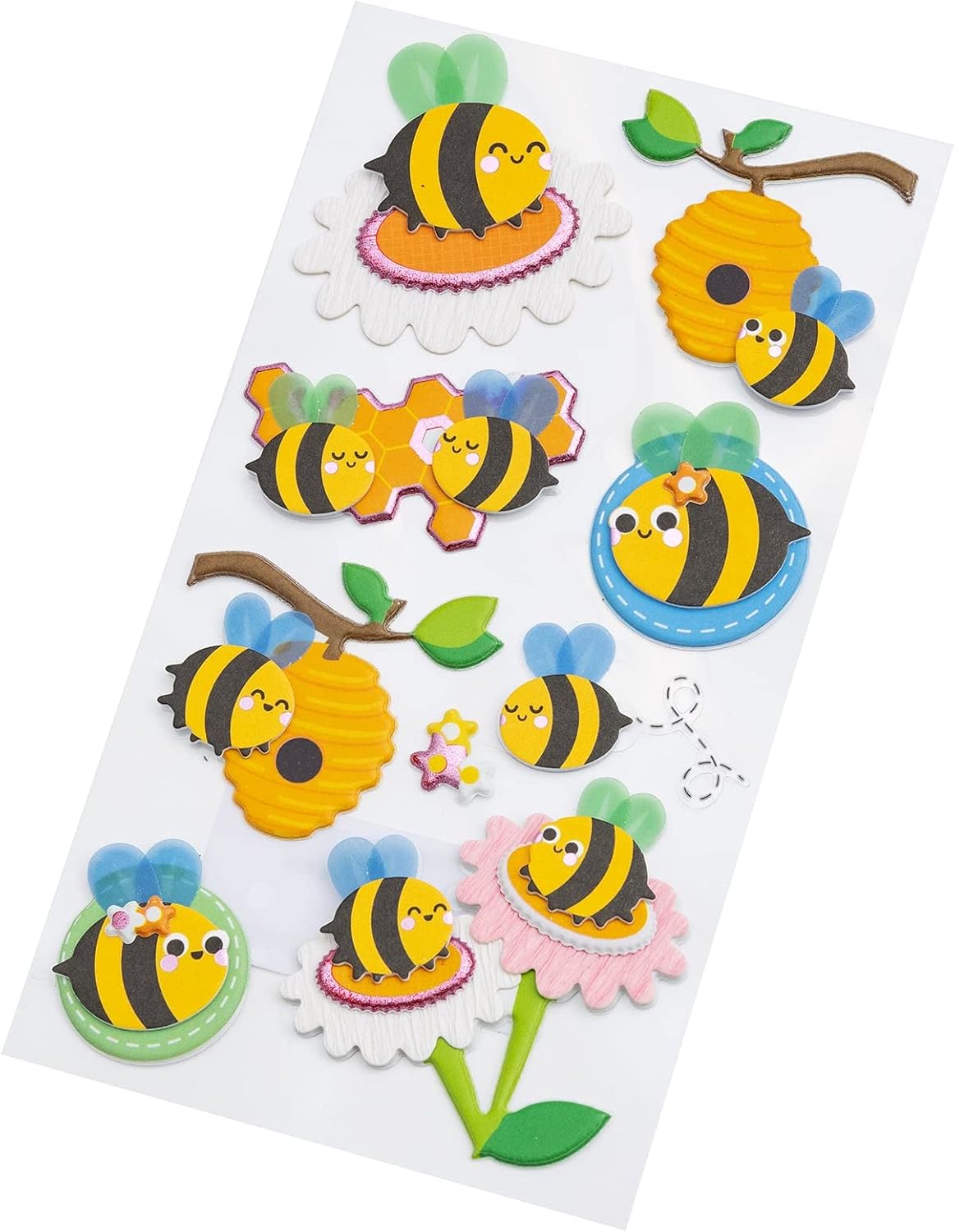 Amazon.com: 12 Pack: Bumblebee Stickers by Recollections™