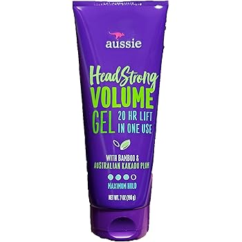 Amazon.com : Aussie Gel, Aussome Volume, Maximum Hold, 7 oz. : Hair ...