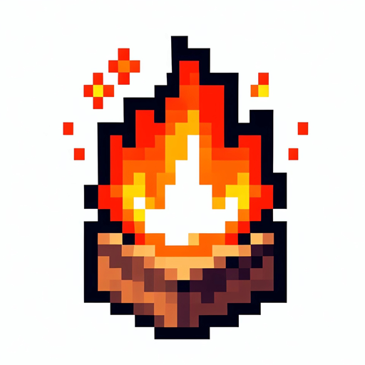 3D Block Craft Fireplace: Pixel Art Live Wallpaper & Screensaver for ...