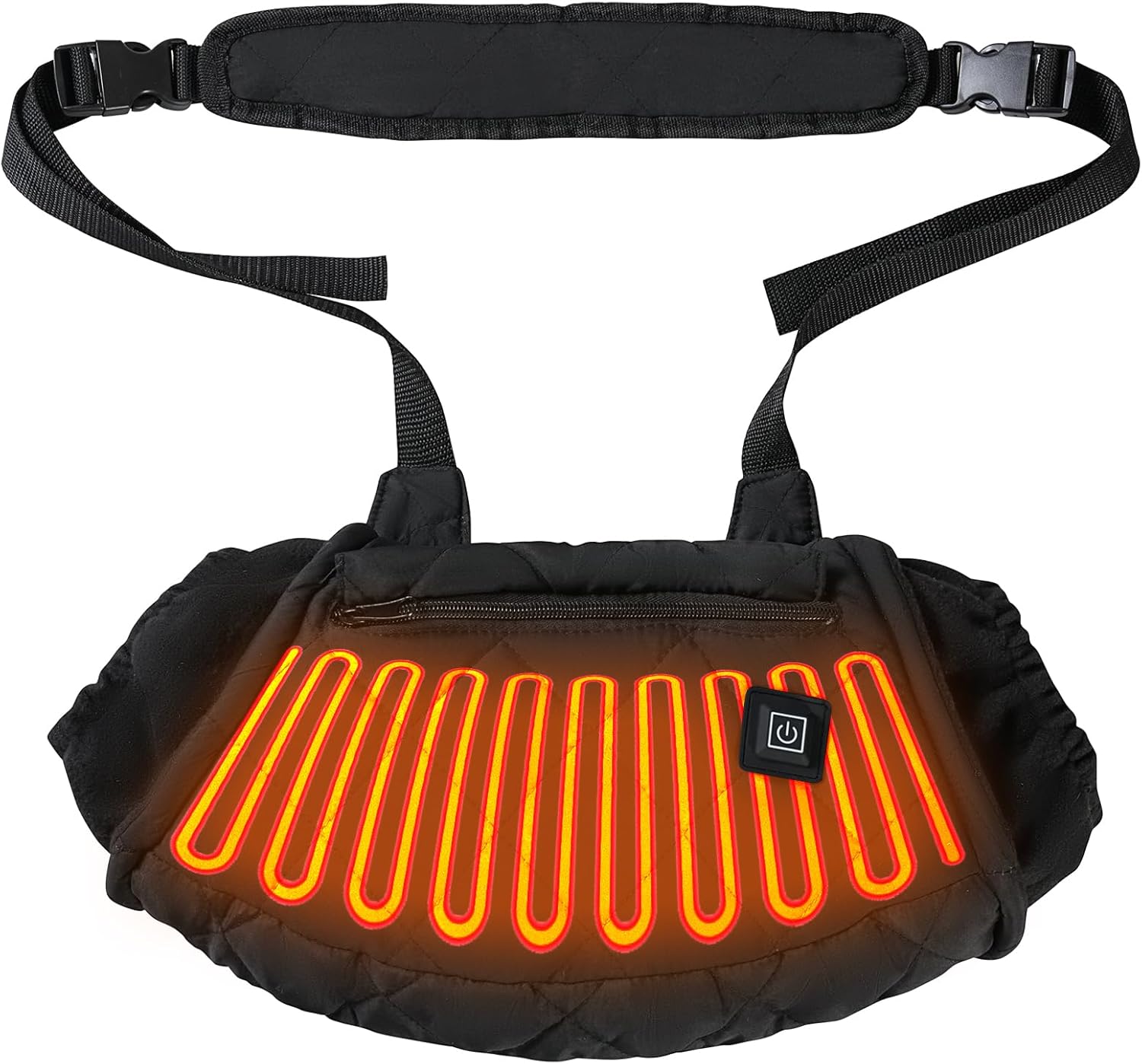 Amazon.com: Heated Hand Warmer Pouch with Belt,Electric Heated Waist ...