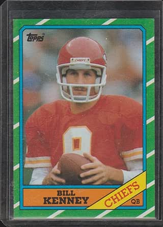 1986 Topps Bill Kenney Chiefs Football Card #304 at Amazon's Sports ...