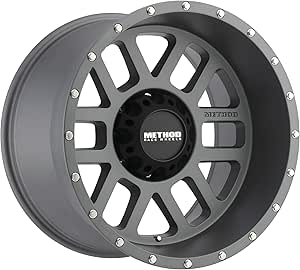 Amazon.com: Method Race Wheels 606 Mesh Titanium 20x12" 8x6.5", 52mm ...