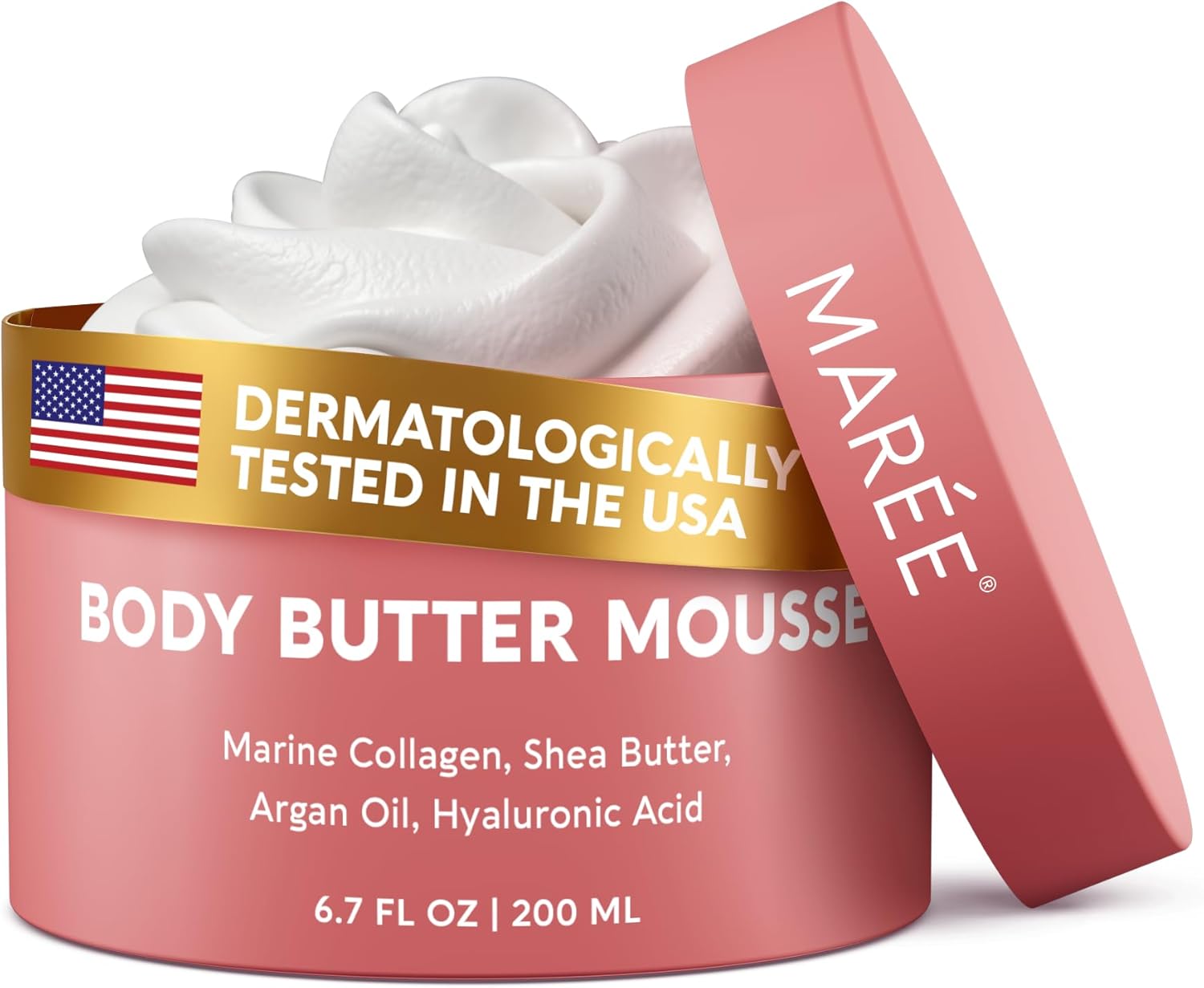 Amazon.com: MAREE Body Butter Cream – Whipped Body Butter for Women ...