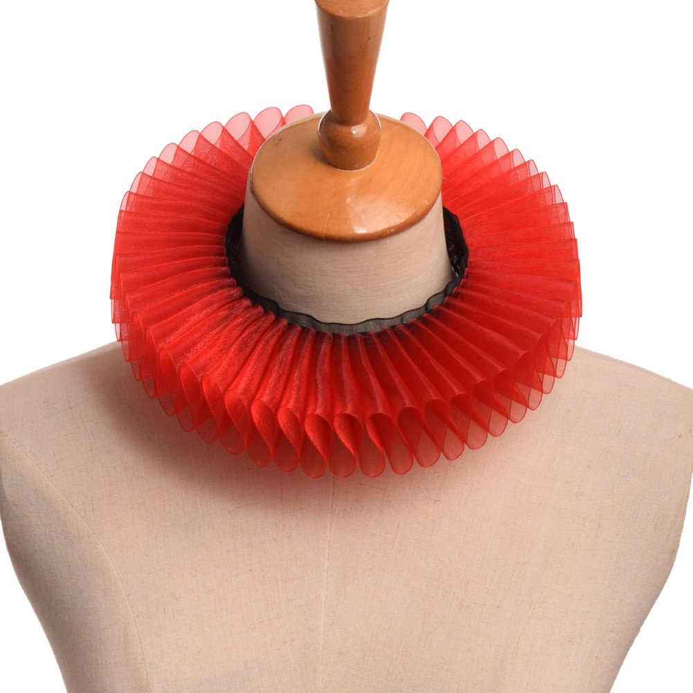 Snapklik.com : Elizabethan Dickens Ruff Neck Clown Collar Elizabeth ...