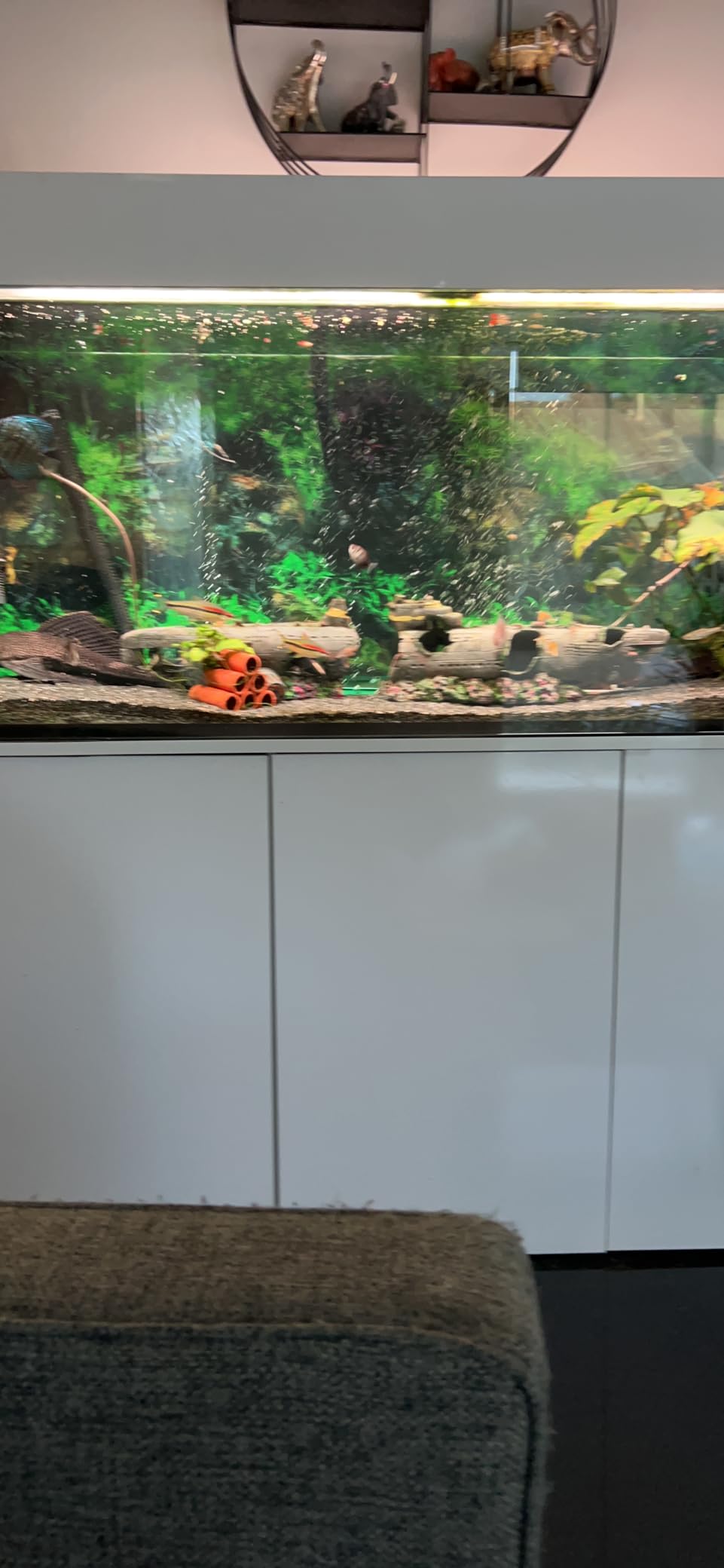 Bluetooth Smart LED Aquarium Light, 50W Smart APP Control Fish Tank ...