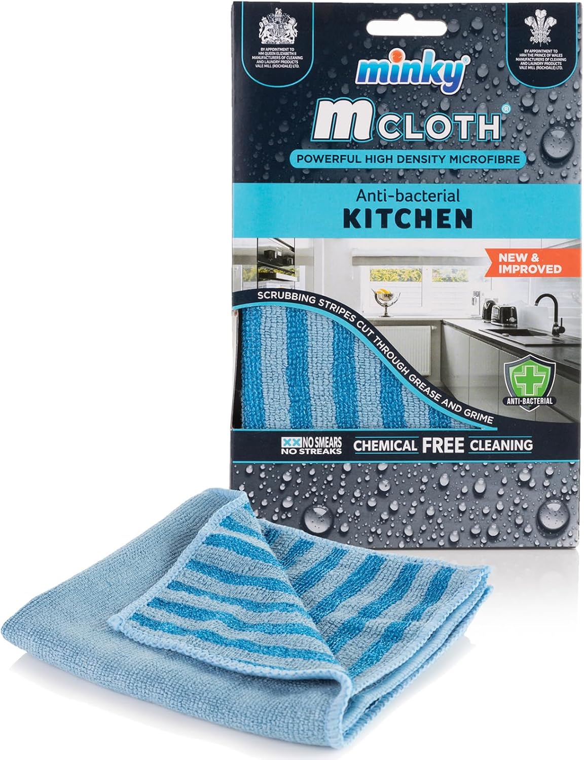 Minky M Cloth Kitchen Cleaning Cloth - Anti-Bacterial Microfibre ...