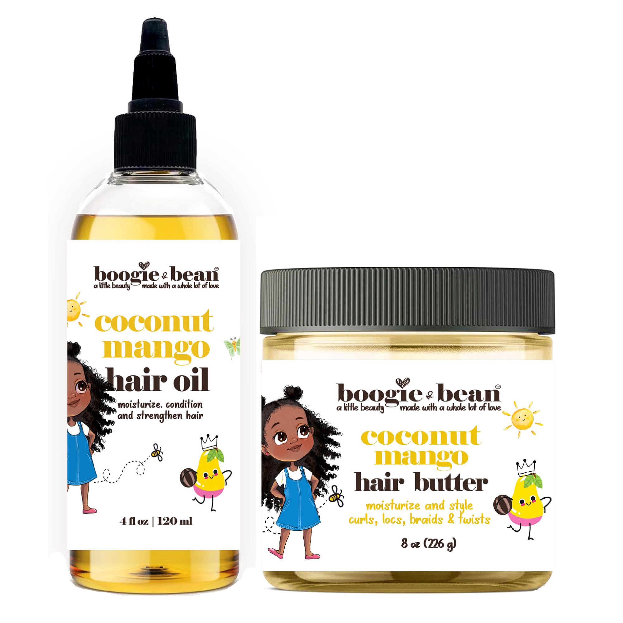 Amazon.com: Kids Hair Products Coconut Mango Kids & Toddler Hair Oil ...