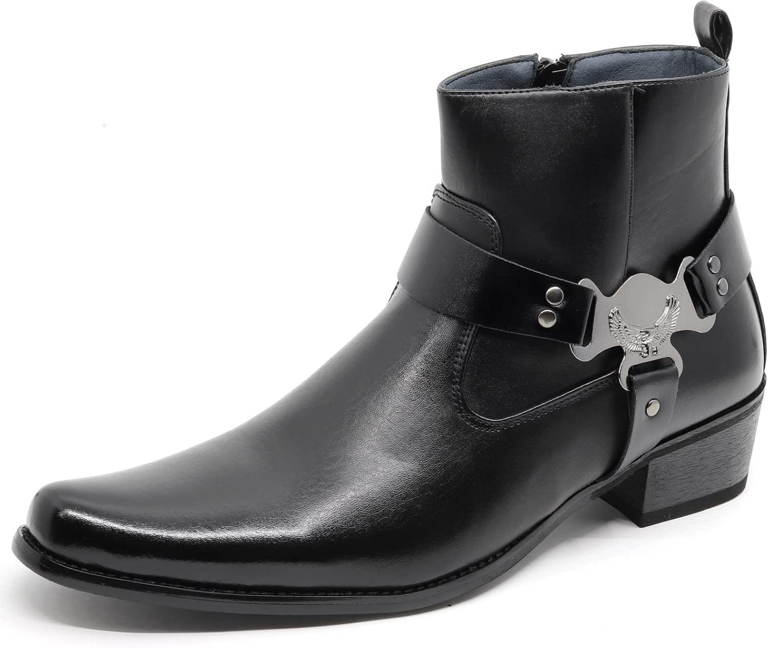 Amazon.com | Metrocharm Diego-03 Men's Belt Chain Strap Western Cowboy ...