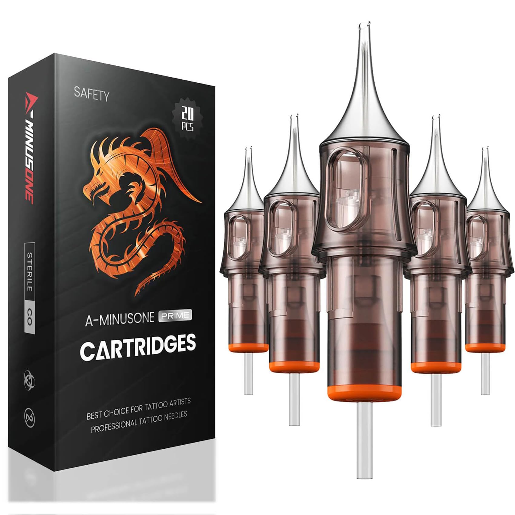 Amazon.com: 20 Assorted Tattoo Cartridge Needles Mixed Size #12 Round ...