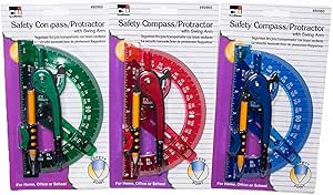 Amazon.com : Charles Leonard Safety Compass and 6 Inch Swing Angle Arm ...