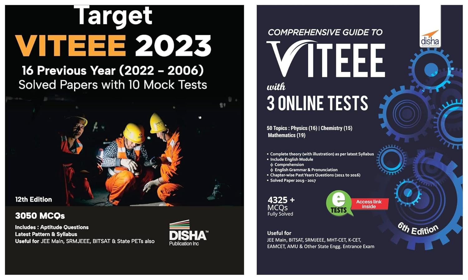 Comprehensive Guide to VITEEE with 3 Online Tests 6th Edition & Target ...