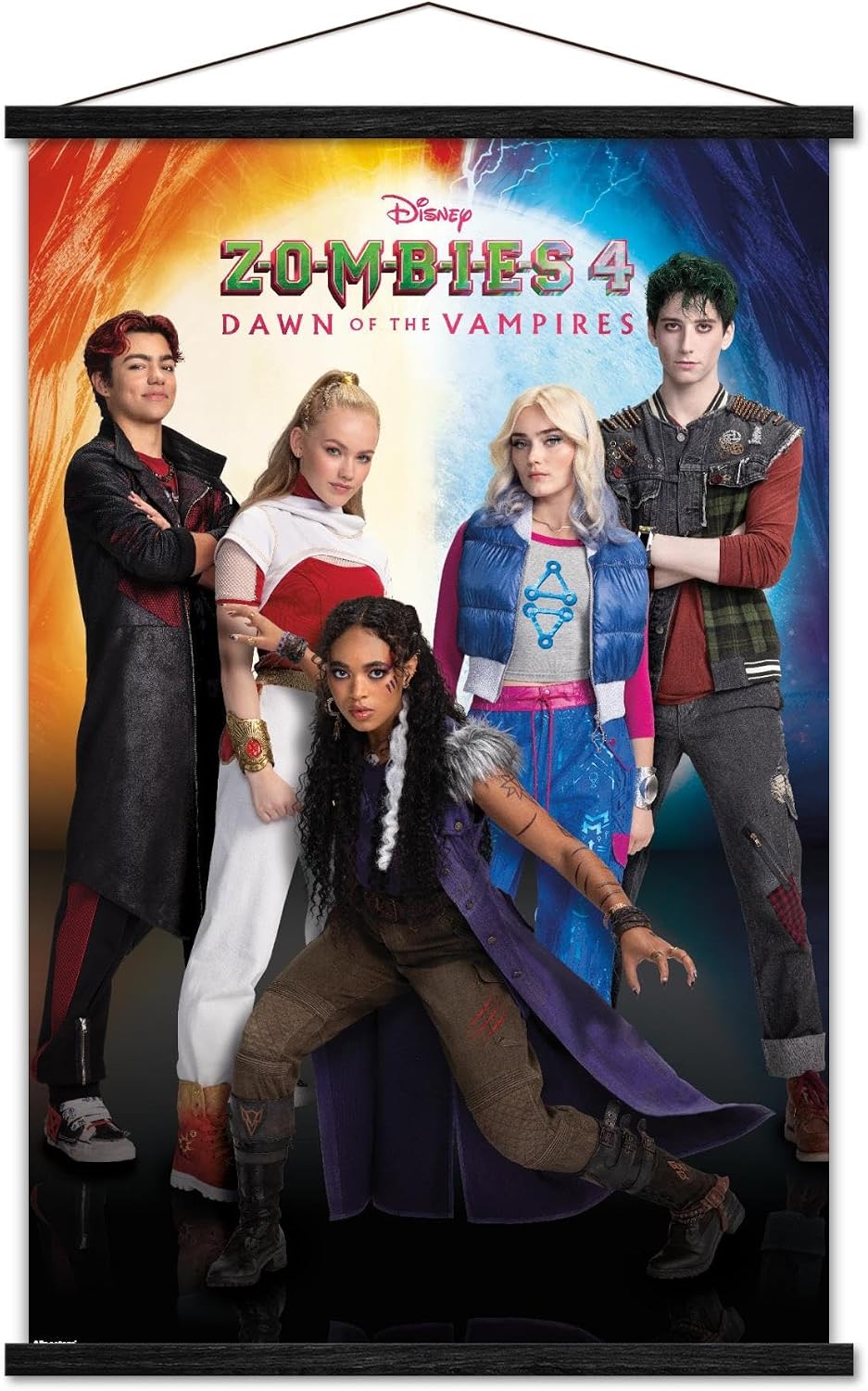 Amazon.com: Disney Zombies 4: Dawn Of The Vampire (2025) - Group Wall ...