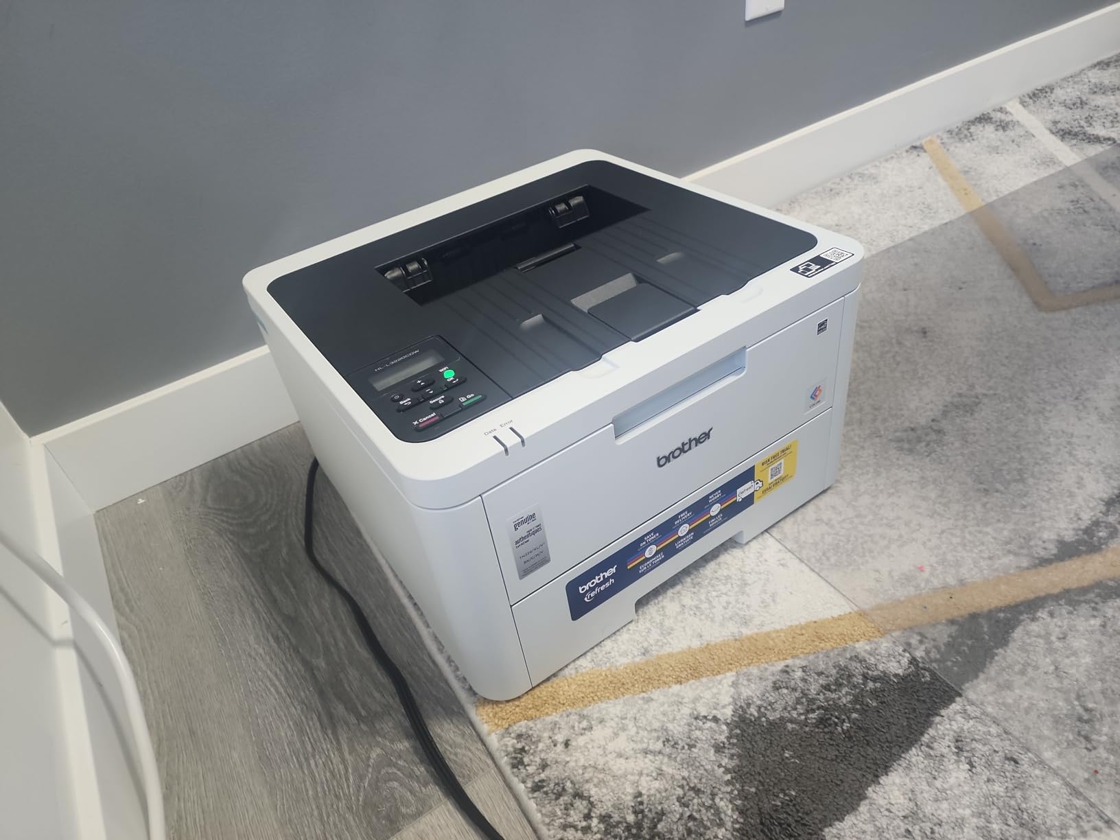 Brother HL-L3220CDW Wireless Compact Digital Colour Printer with Laser ...