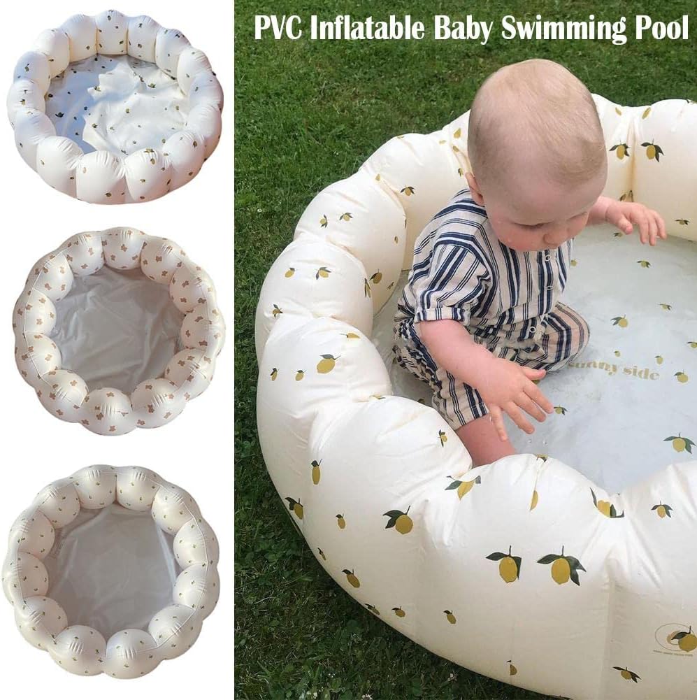 Infant Paddling Pool for Babies Bath Tubs Inflatable Round Swimming ...