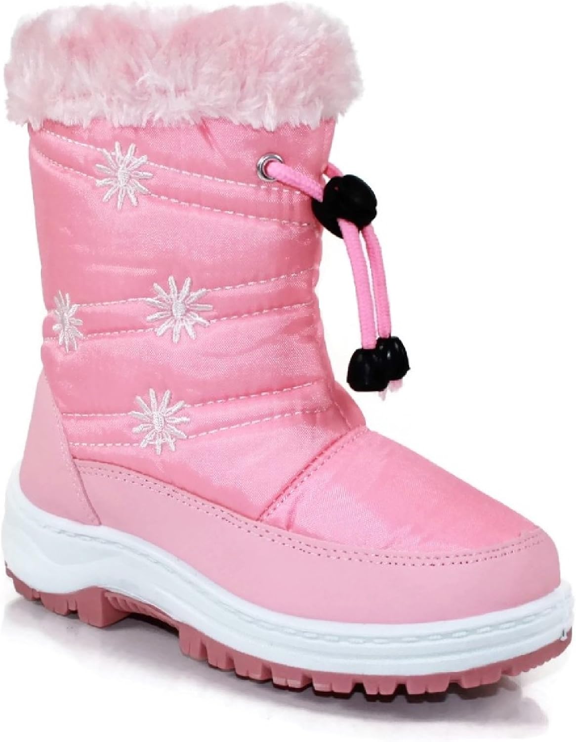 Amazon.com: Via Pinky Collection Girls' Waterproof Winter Boots (3 US ...