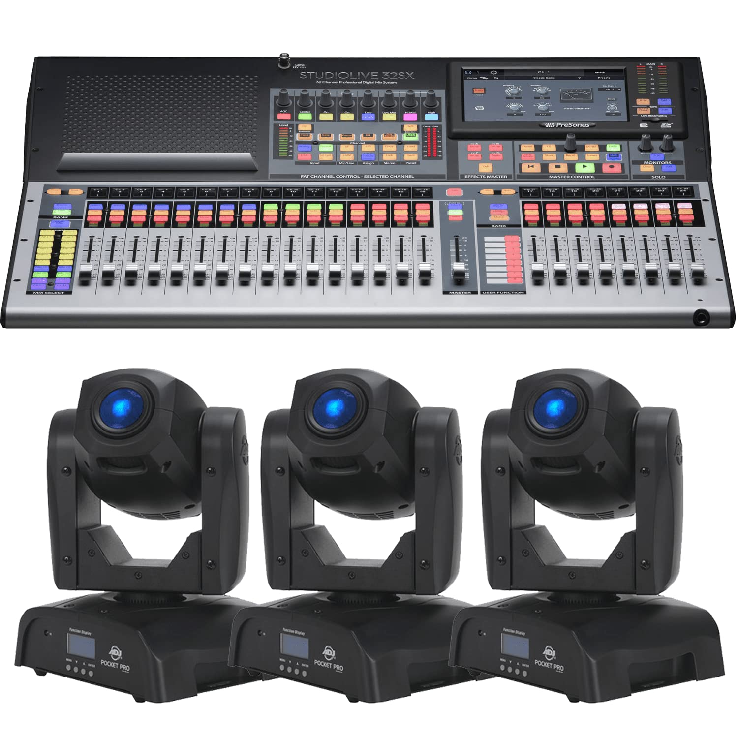 Amazon.com: PreSonus StudioLive 32SX Series III S 32-Channel Compact ...