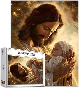 Amazon.com: Jesus Christ Jigsaw Puzzles for Adults 1000 Pieces, Savior ...