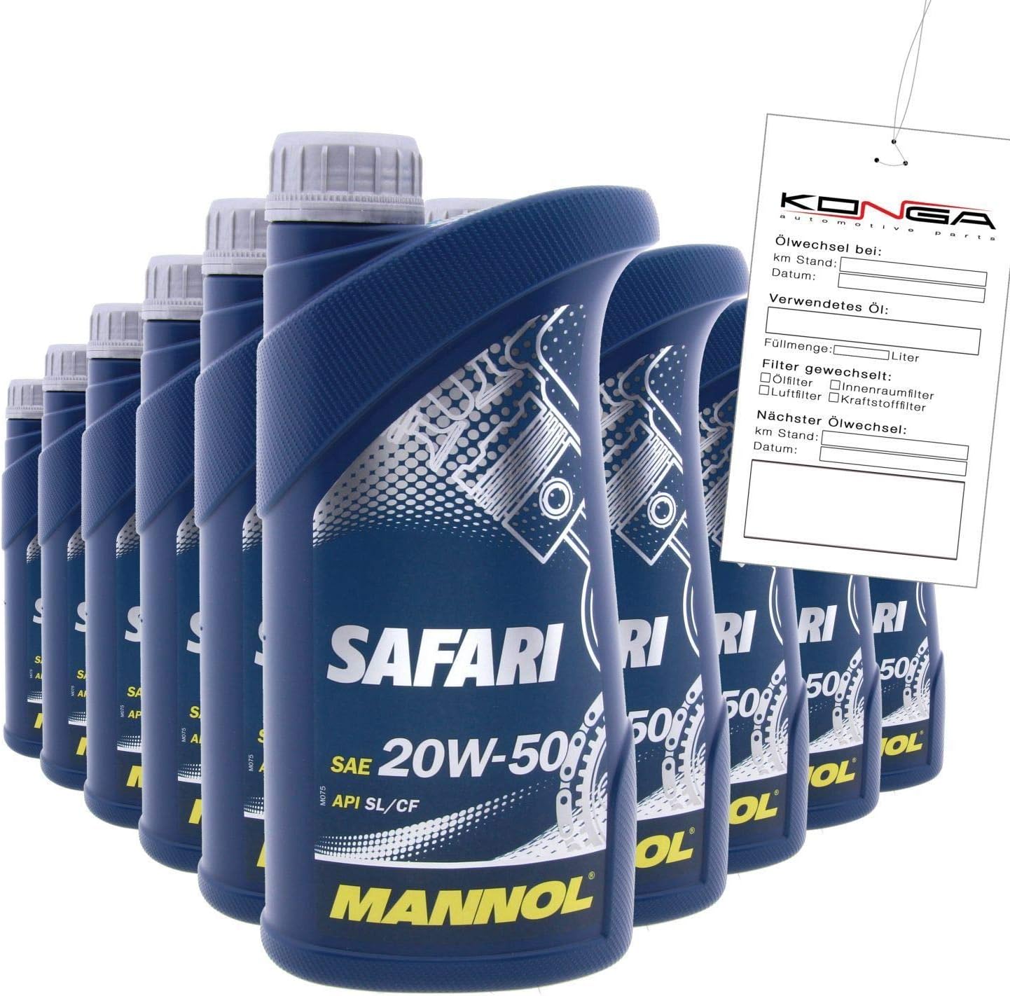 10 x1 (10 Liter), MANNOL SAFARI 20W-50 MOTORÖL : Amazon.de: Auto & Motorrad