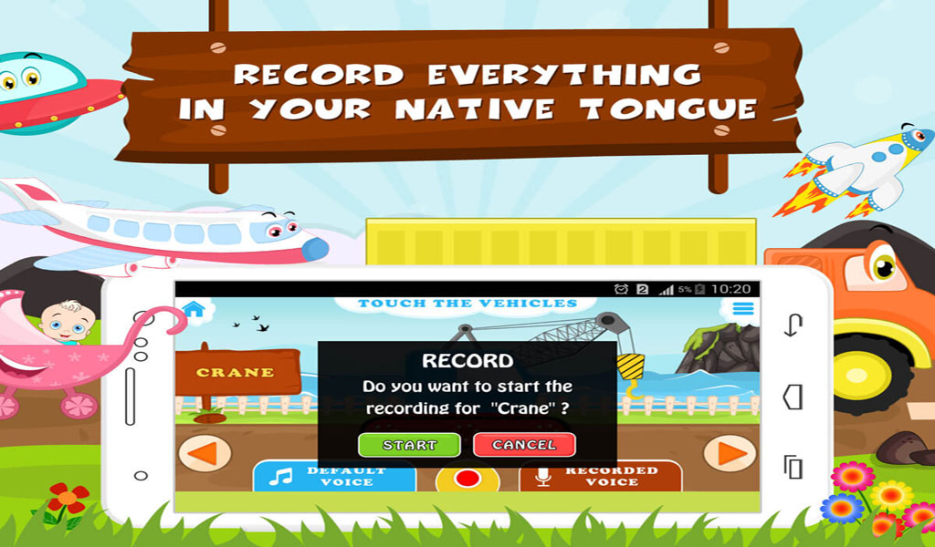 Learn Vehicle Names - Kids Fun - App on the Amazon Appstore