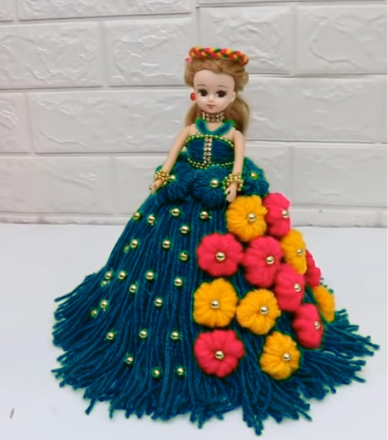 Imperial Woolen fency Traditional Beautiful Doll for Decoration in Home ...