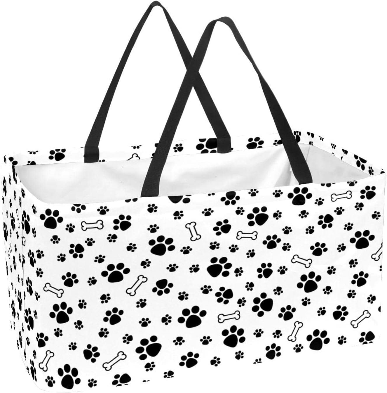 Amazon.com - Large Collapsible Utility Tote,Reusable Grocery Shopping ...