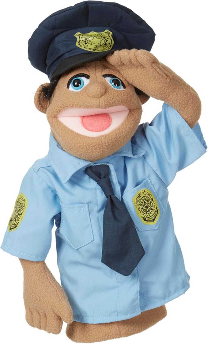 Police Officer Puppet : Amazon.co.uk: Toys & Games