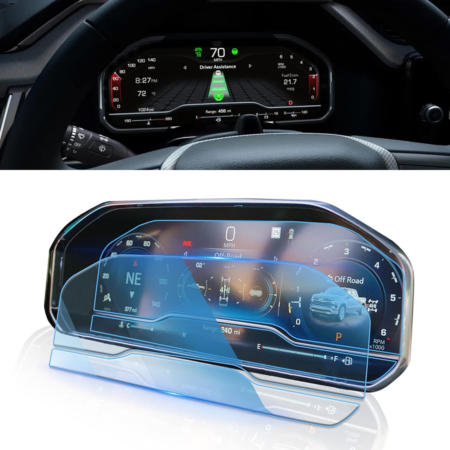 Amazon.com: WEIPIN 12.3" Suburban Tahoe Yukon Dashboard Screen ...