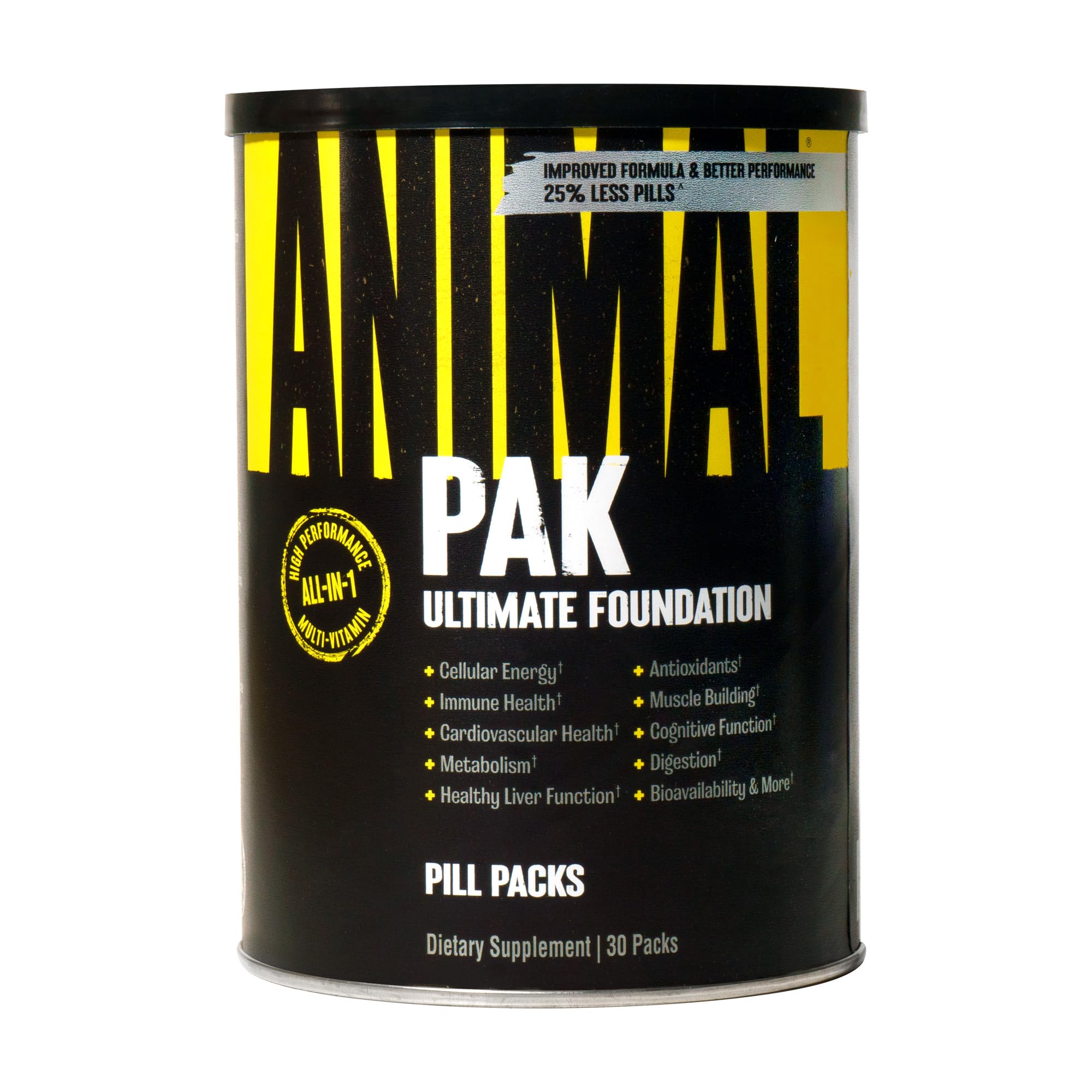 Universal Nutrition ANIMAL Pak Multivitamin-Komplex fürs Training mit ...
