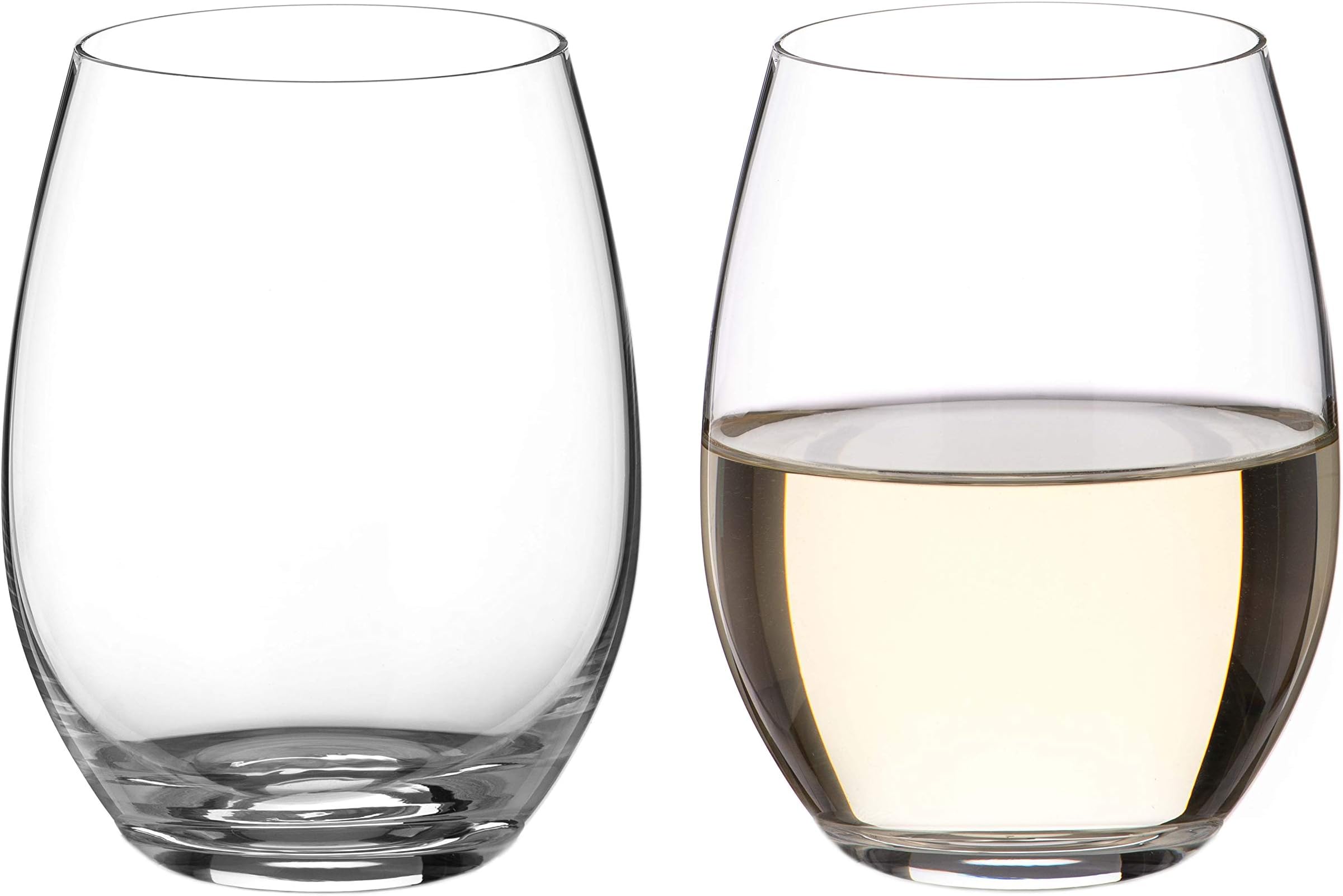 LAV Stemless Red & White Wine Glasses Tumbler Set of 6 - Drinking ...