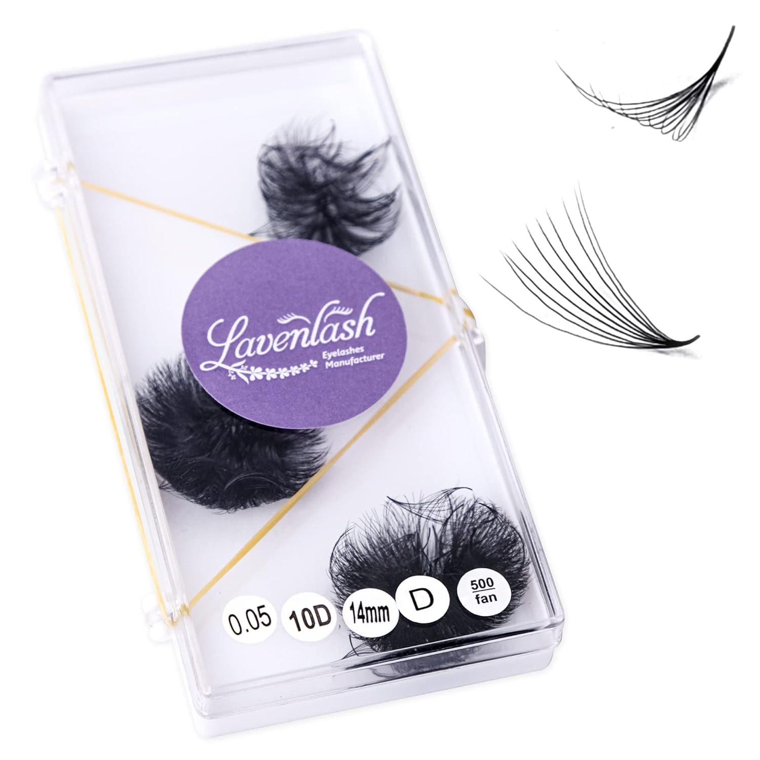 Amazon.com: Promade Fans 10D For Eyelash Extensions (1000 fans) - Easy ...