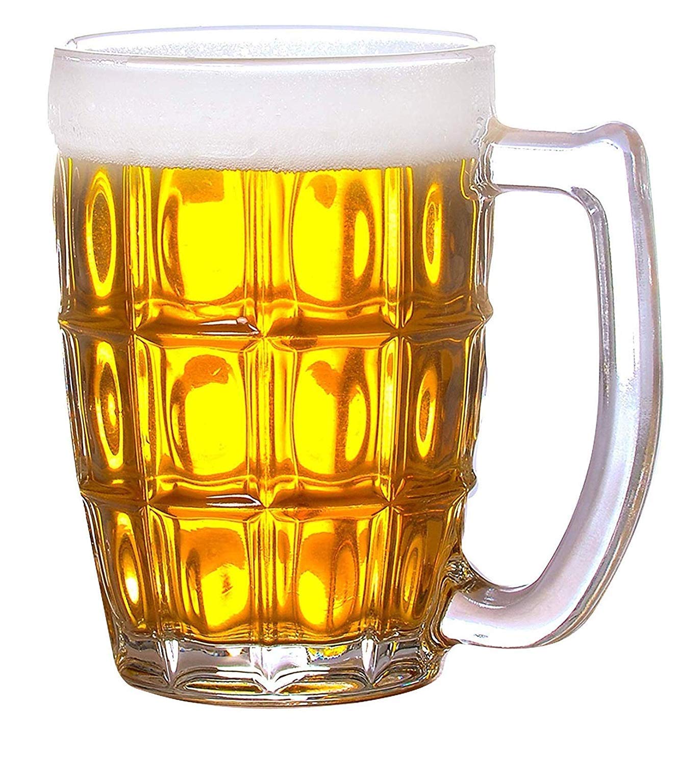 Buy Manu Deal Beer, Milk, Juice Mug 400ML 1pc Online at Low Prices in ...
