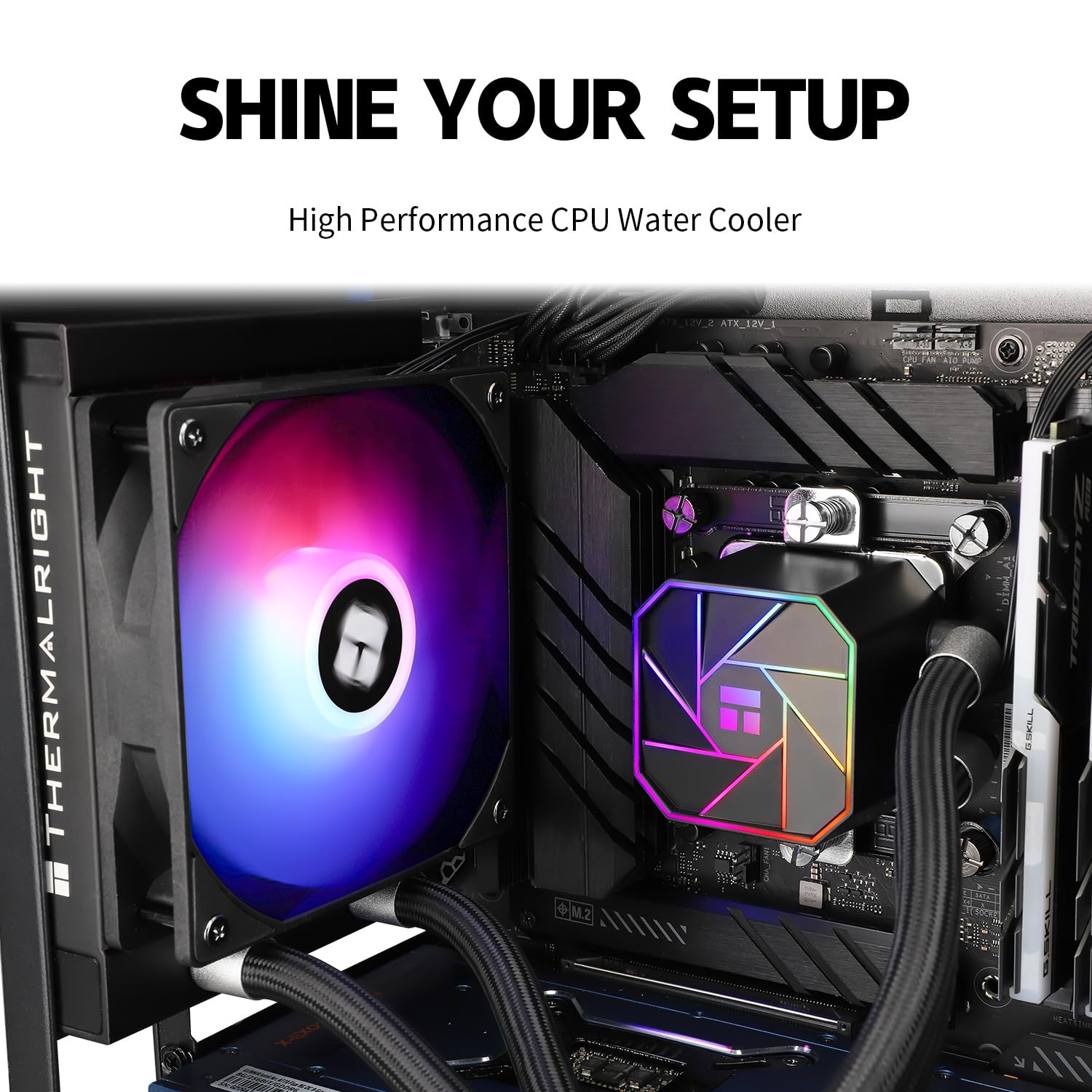 Snapklik.com : Thermalrlght Aqua Elite 120 V3 Liquid CPU Cooler, AIO ...
