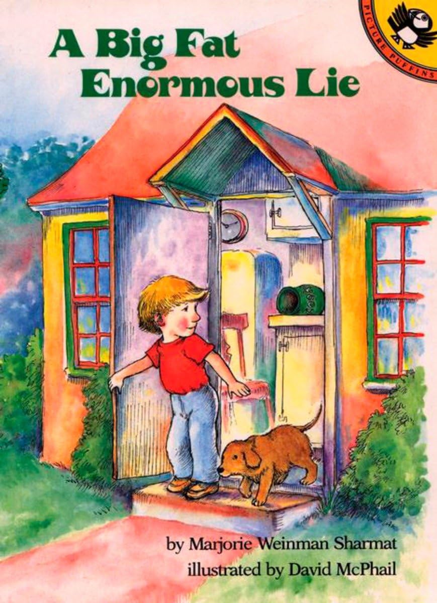 A Big Fat Enormous Lie (Picture Puffin Books): Sharmat, Marjorie ...