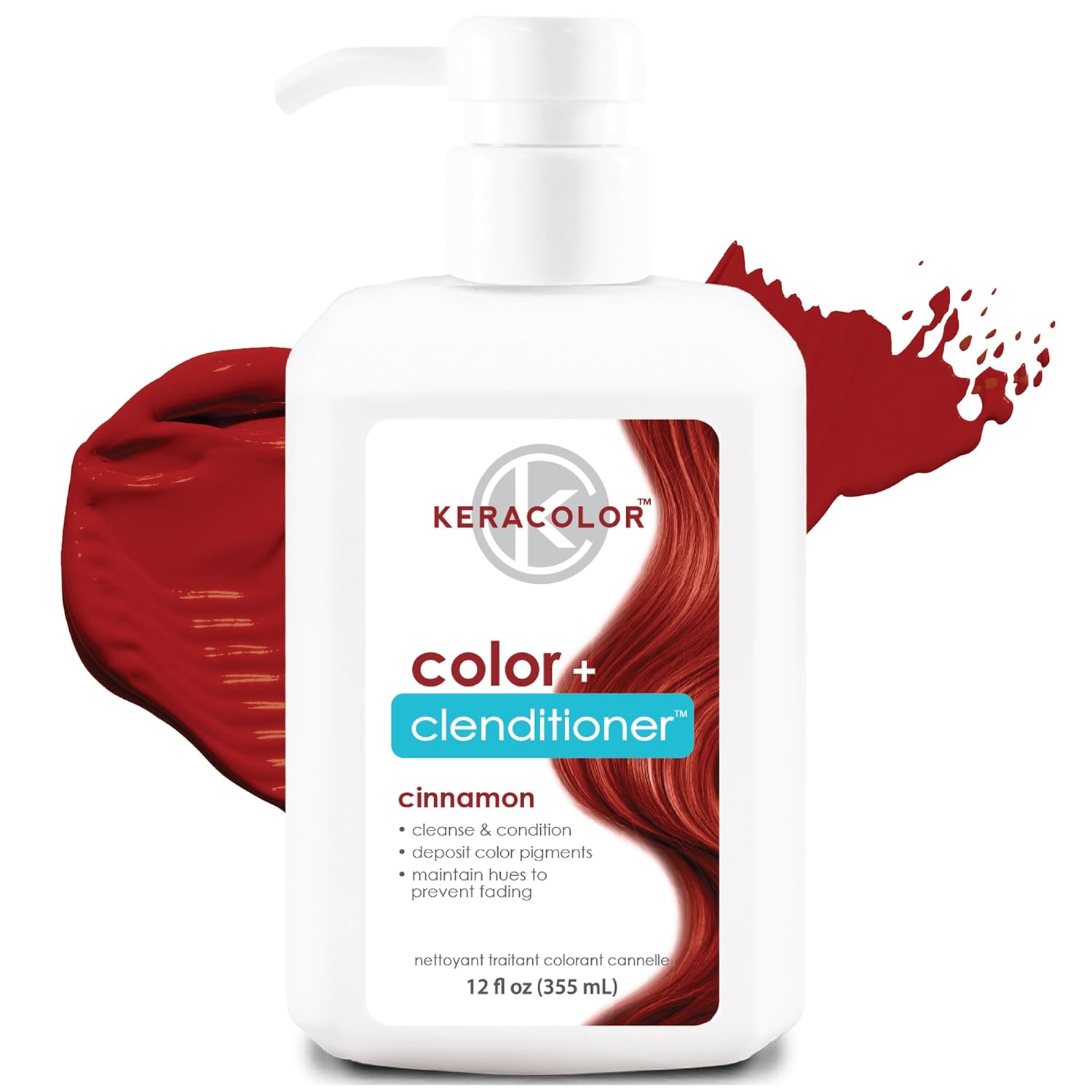 Amazon.com: Keracolor Color + Clenditioner 3-in-1 Color-Depositing ...