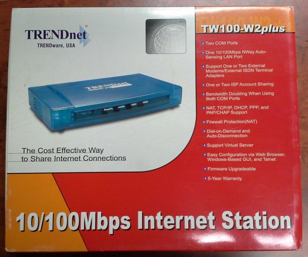 Amazon.com: TRENDnet TW100-W2plus Internet Station : Electronics