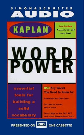 Amazon.com: KAPLAN WORD POWER: ESSENTIAL TOOLS FOR BUILDING A ...