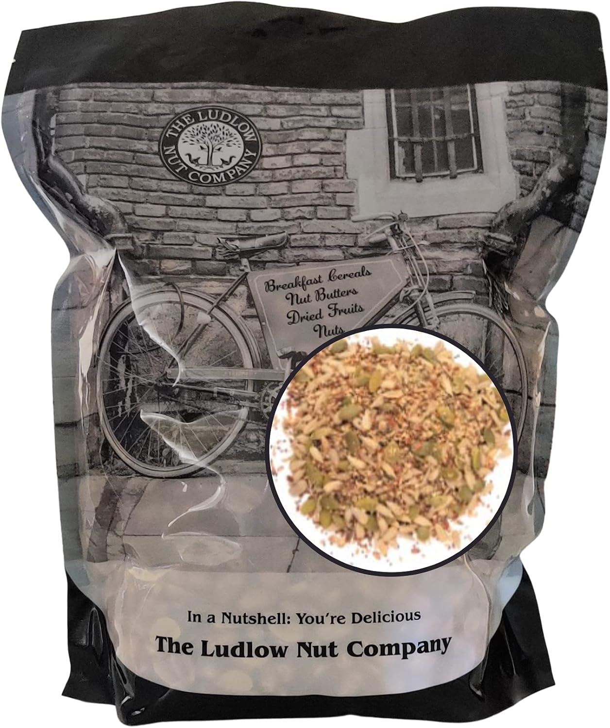 Omega Seed Mix 1kg by Ludlow Nut - Super Healthy Mixture of Sunflower ...