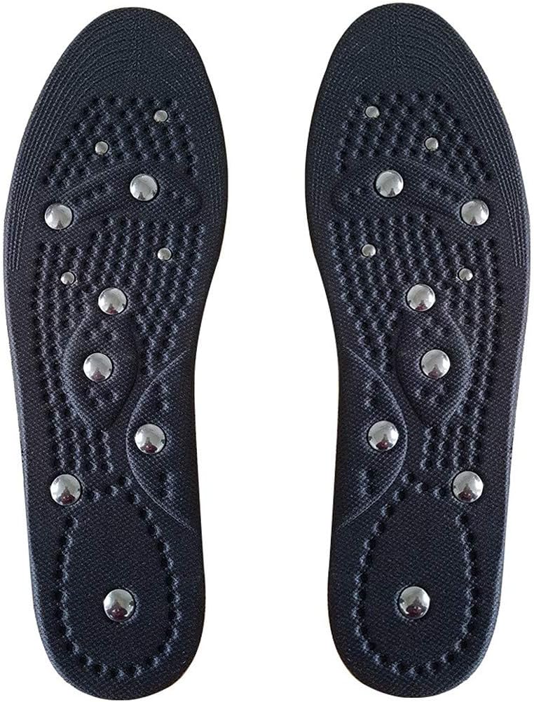Amazon.com: Magnetic Reflex Insoles Men Women,Memory Foam Acupressure ...