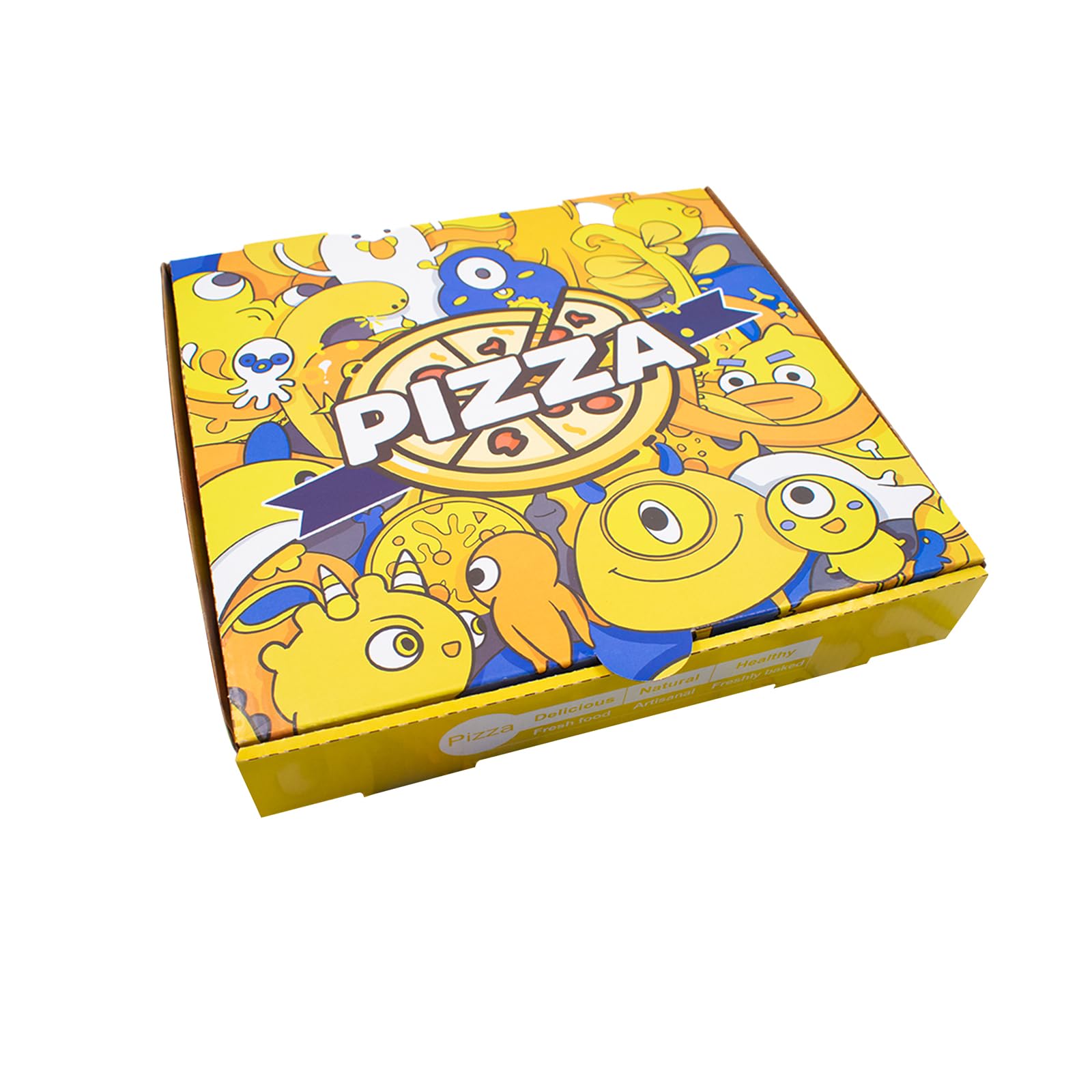 Amazon.com: 10 x 10 Pizza Boxes Takeout Protective Delivery Containers ...