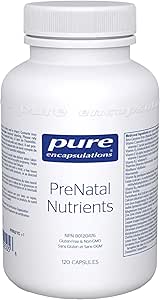 Pure Encapsulations PreNatal Nutrients with Folate and Iron