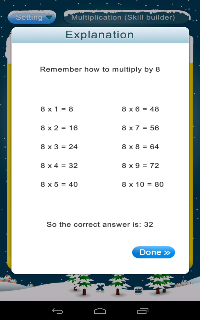 Multiplication for 2nd grade (free) - App on Amazon Appstore