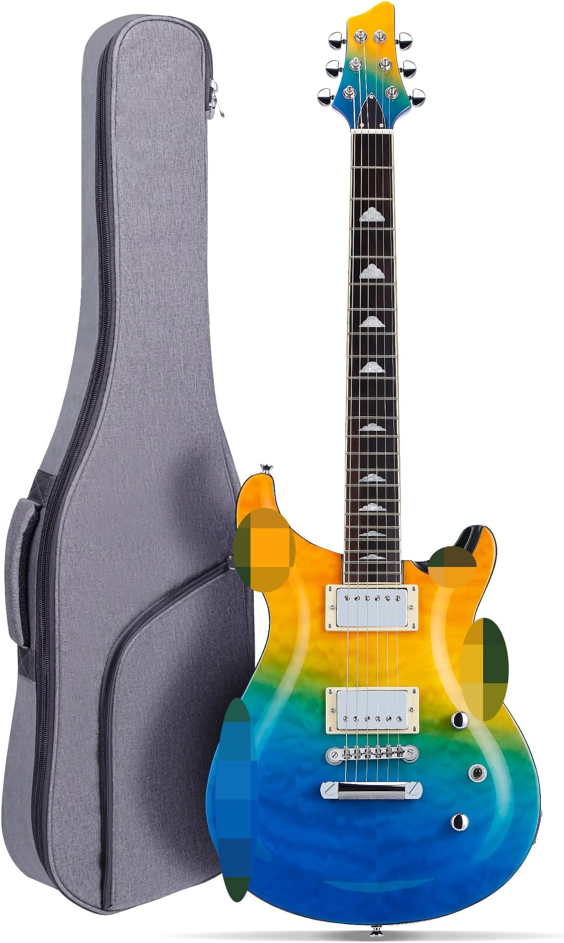 Amazon.com: Electric Guitar RP Series - Mahogany Neck and Rosewood ...