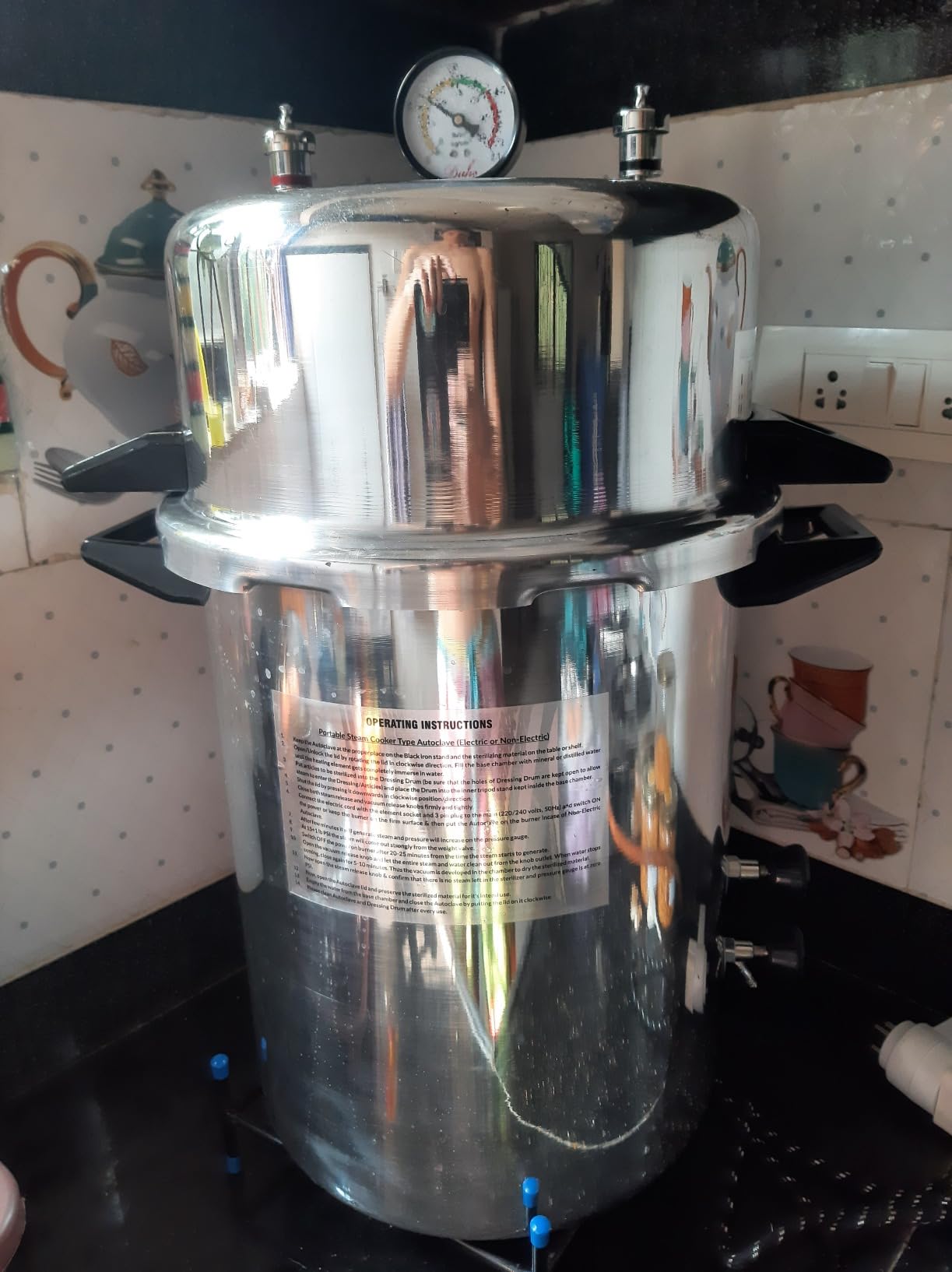 L I F E X Autoclave Sterilizer 40 Litre (12"Dia. X 22''H) Deluxe ...