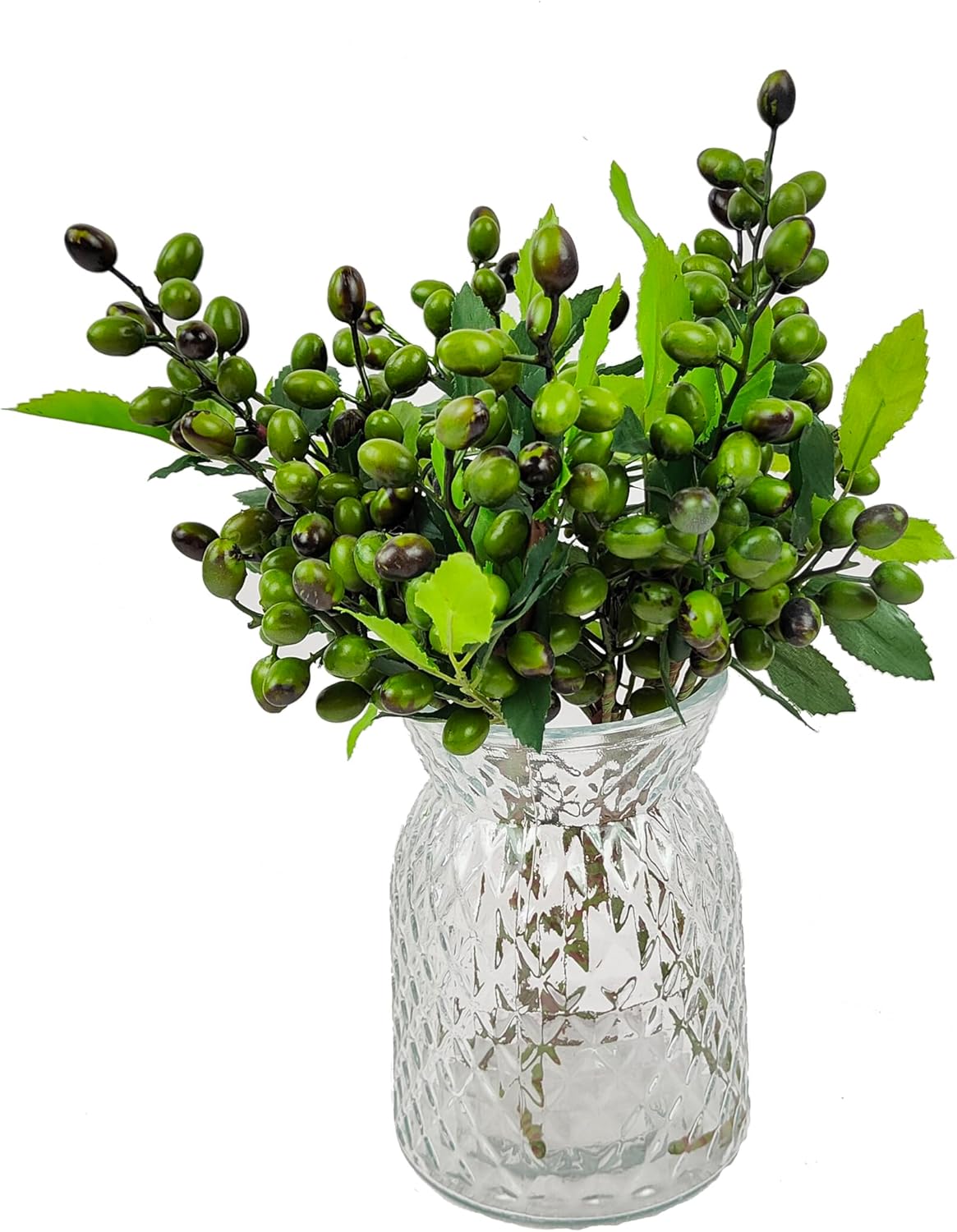 Amazon.com: NOLAST 5pcs Artificial Berry Stems Faux Berries Branches ...