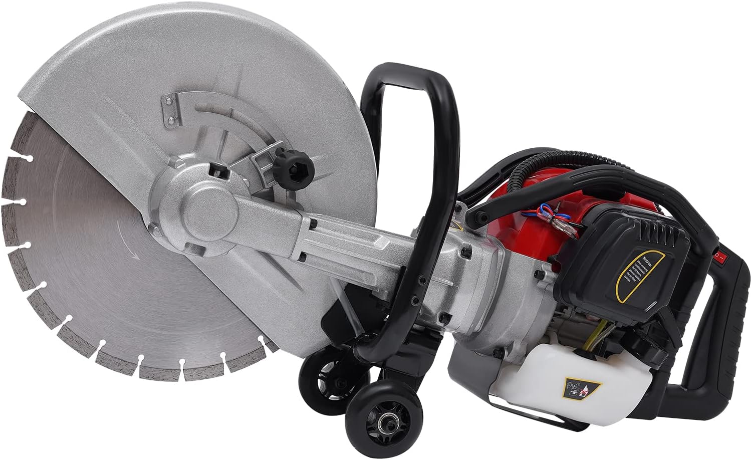 TITIDU Gas Concrete Cut off Saw 2 Stroke 52 CC Cement Masonry Wet Dry ...