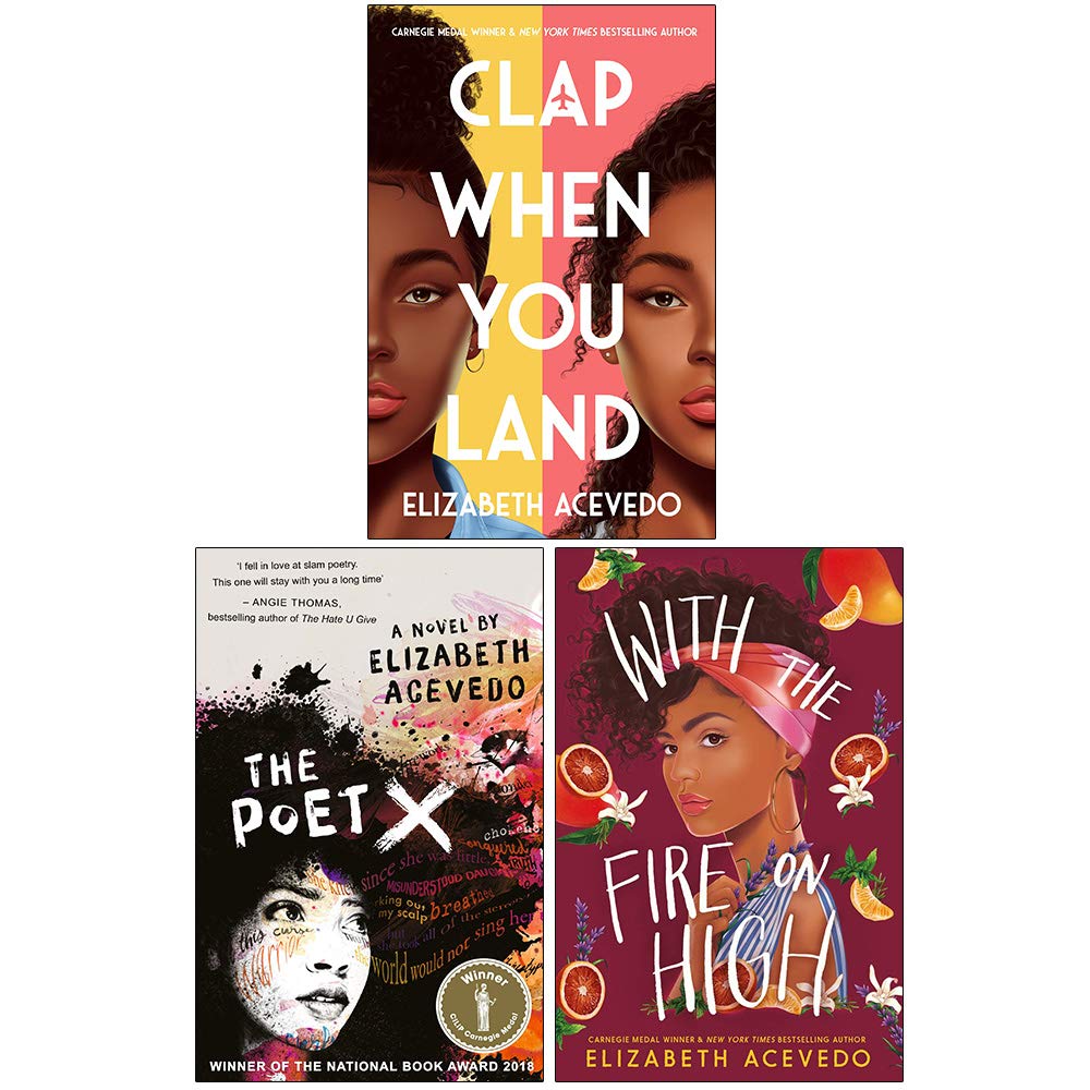 Elizabeth Acevedo Collection 3 Books Set (Clap When You Land, The Poet ...