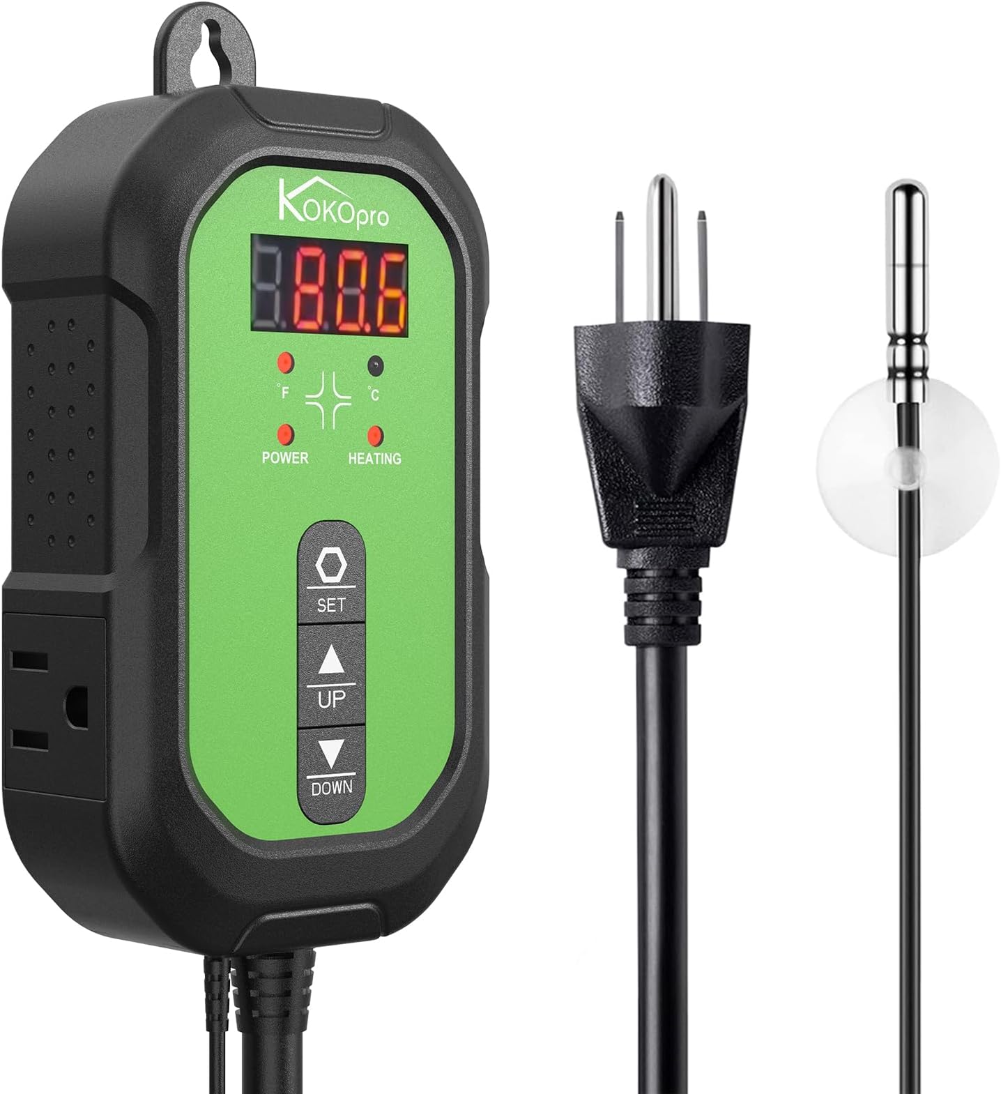 Amazon.com : Digital Heat Mat Thermostat Controller - KOKOPRO for Seed ...